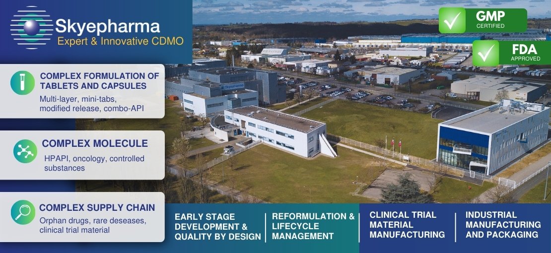 Our 6 Key Differenciators French Cdmo Skyepharma